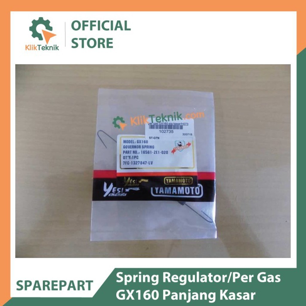 Jual Spring regulator atau per gas GX160 panjang kasar | Shopee Indonesia