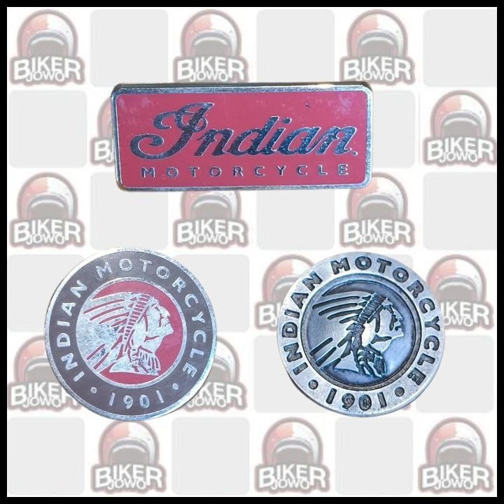 Jual Indian Motorcycle Pin Logo Emblem Icon Badges Small Patch ...
