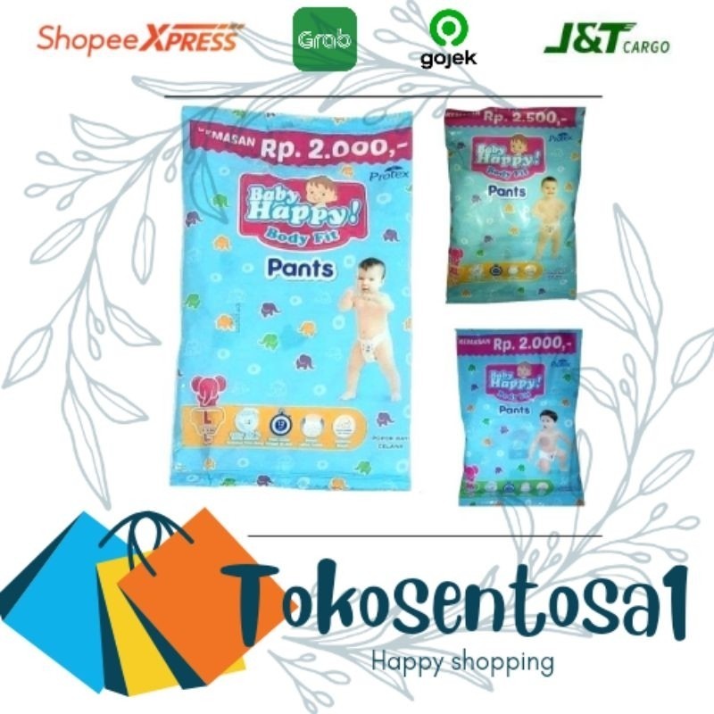Jual PAMPERS BABY HAPPY PANTS M L XL ISI 48 PCS / 1 DUS | Shopee Indonesia
