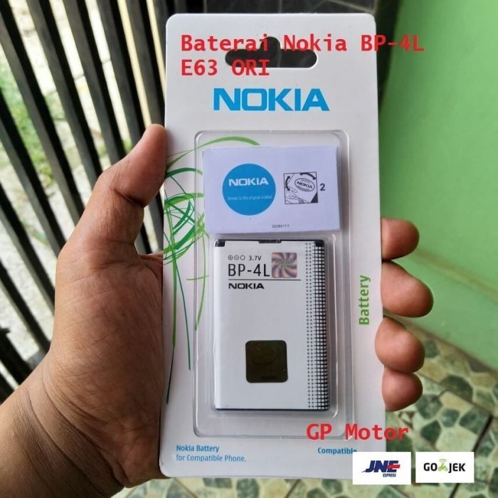 Jual BATERAI NOKIA 6650, 6760,6790, E52, E55, E6, E61I, E63, E71, E72 BP-4L | Shopee Indonesia