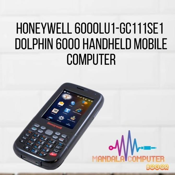 Jual Honeywell Dolphin 6000 6000EW1-GC111SE1 Mobile Computer Barcode ...