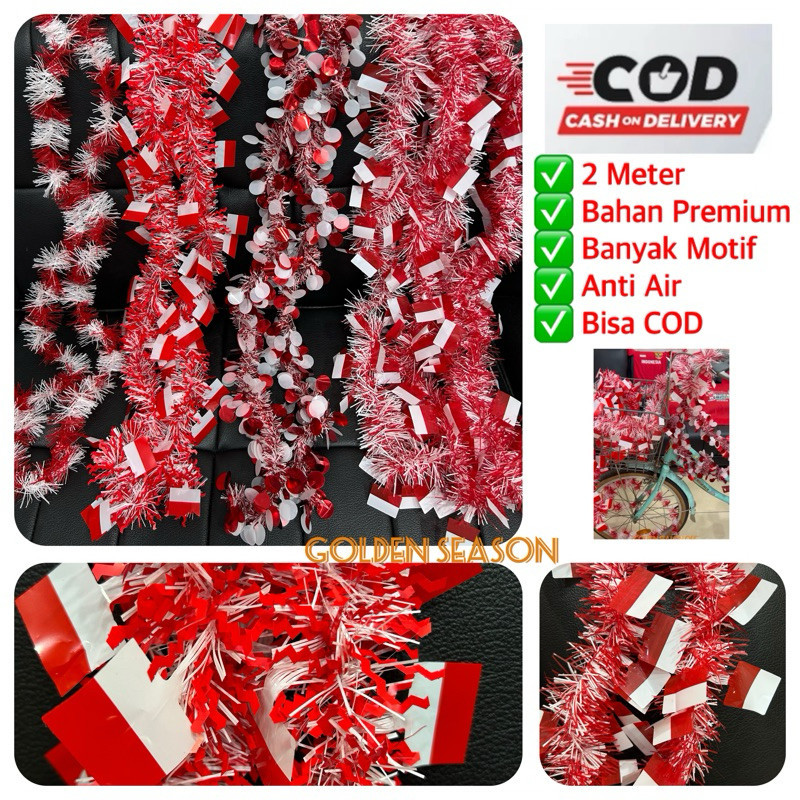 Jual [2 meter] Slinger 17 Agustus / Kemerdekaan Republik Indonesia ...