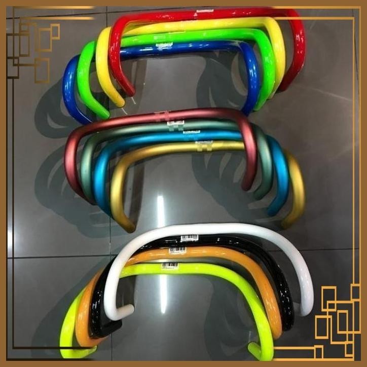 Jual [TRB] HANDLEBAR STANG SEPEDA BALAP DROP TRACK BAR FIXIE ANO GOLD ...