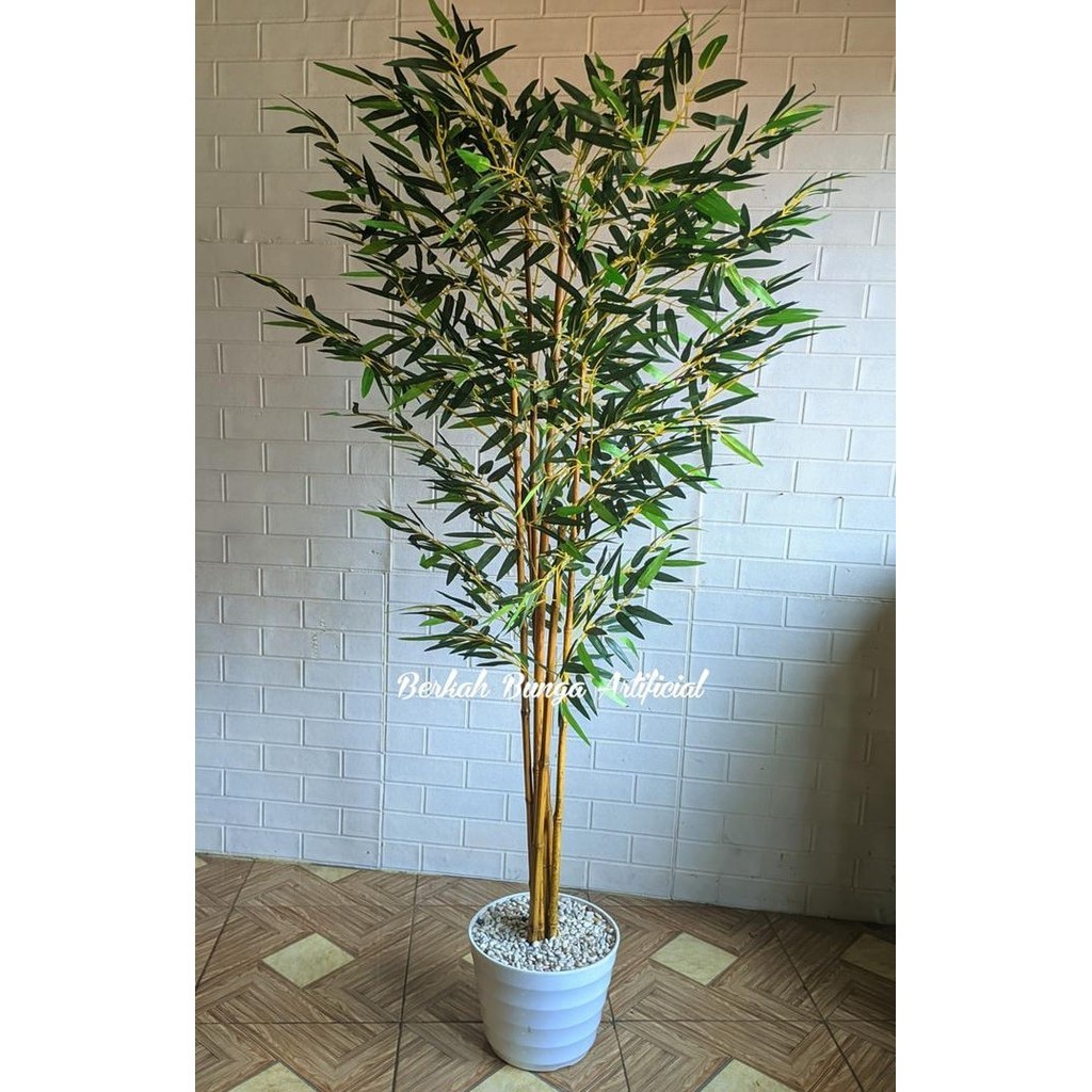 Jual Pohon Bambu Artificial 1.5M Bambu Hias Plastik Pohon Sudut Bambu ...