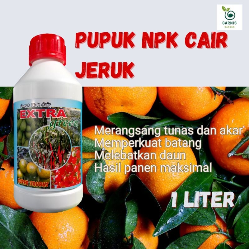 Jual Pupuk NPK Cair Penyubur Jeruk 1 Liter | Shopee Indonesia