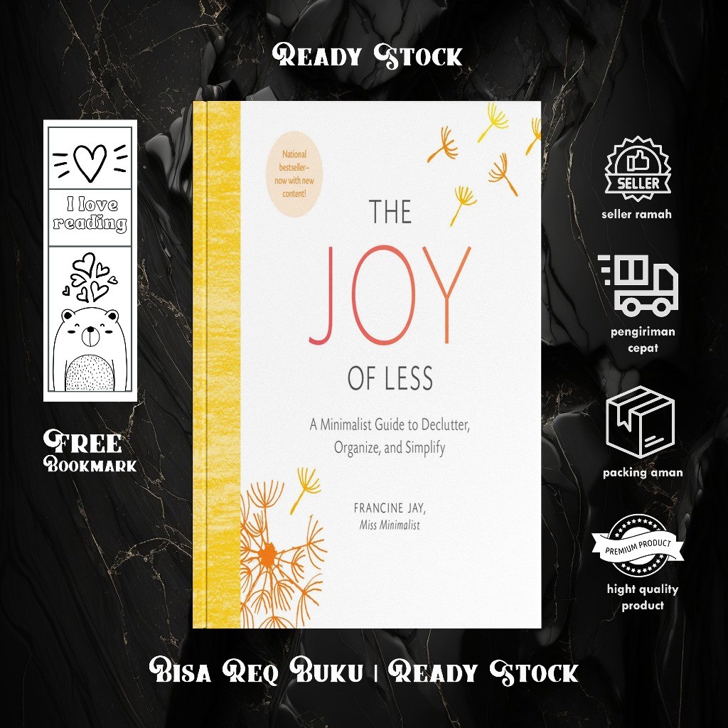 Jual The Joy of Less by Francine Jay (English) | Shopee Indonesia