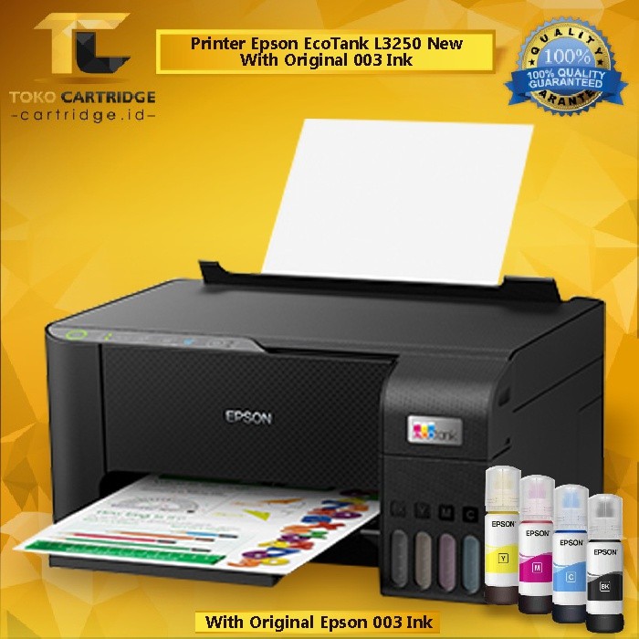 Jual Printer Epson EcoTank L3250 L3256 L3550 L3551 WiFi All-in-One (Print - Scan - Copy) New ...