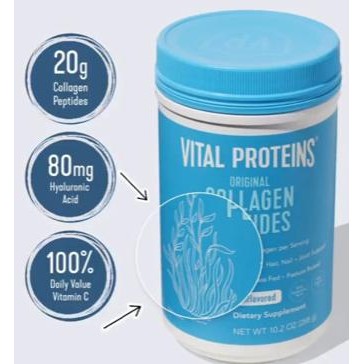 Jual Vital Proteins Collagen Peptides 284 gram 284gram bubuk collagen _ - original | Shopee ...
