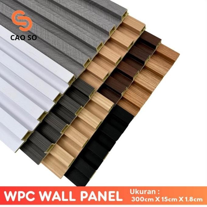 Jual Wpc Wall Panel 18mm Dekor Dinding 300cm Wood Panel 3m Pvc Terbaru ...