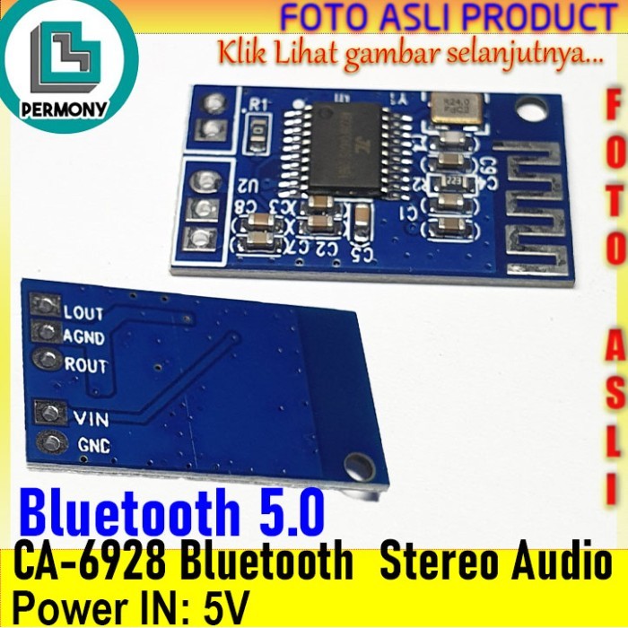 Jual Pcb Ca-6928 Bluetooth Audio Receiver Amplifier 5.0 Modul Ca6928 ...