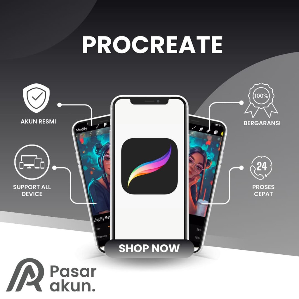 Jual Procreate Premium 1 Tahun Full Garansi (Proses Tercepat Buka 24 Jam) | Shopee Indonesia