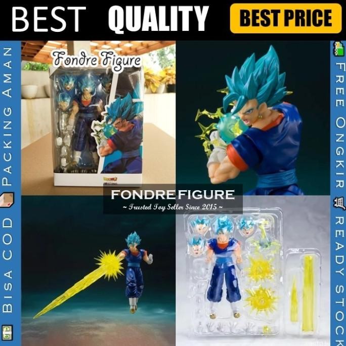 Jual SHF VEGITO GOD SH FIGUARTS VEGITTO SUPER SAIYAN SAIYA VEGETTO ...