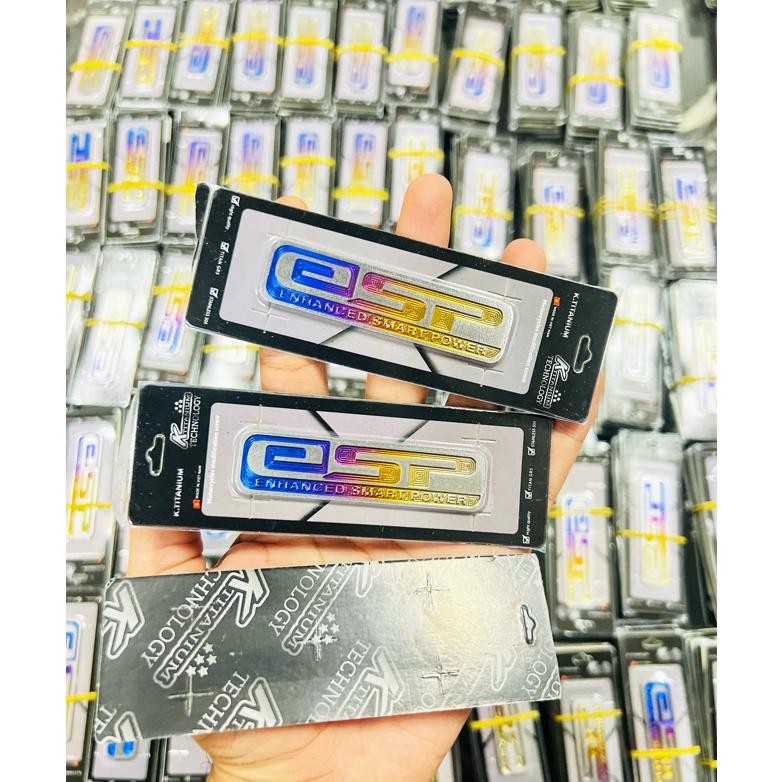 Jual dgh-43 EMBLEM TITANIUM ESP LOGO BOX FILTER TITANIUM LIQUIMOLY ...