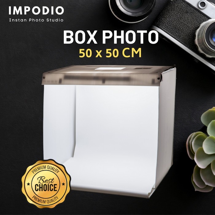 Jual Box Studio Foto Ukuran 50X50 Impodio | Shopee Indonesia