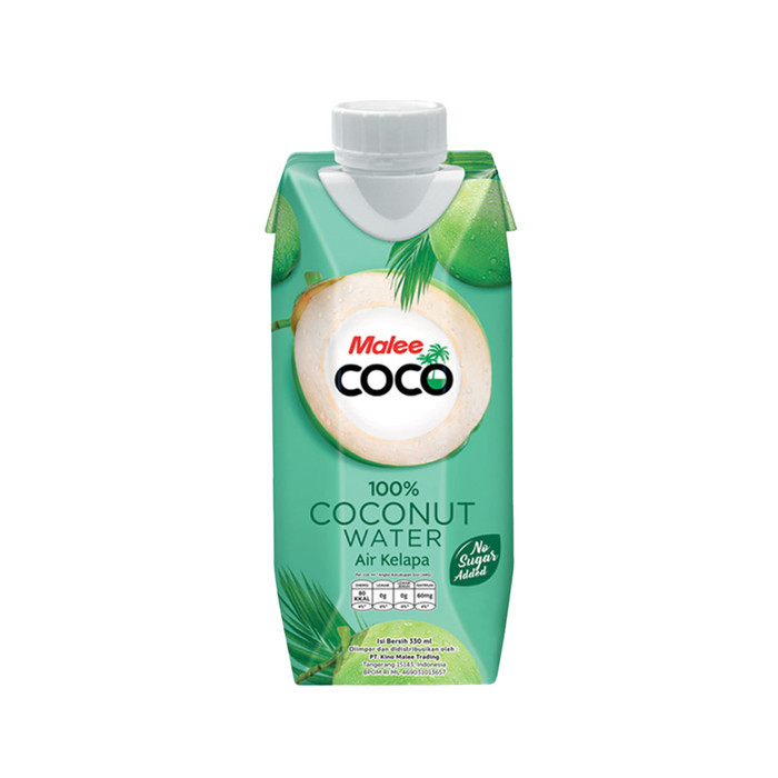 Jual ```````] Malee Coco Coconut Water / Air Kelapa 330 Ml | Shopee ...