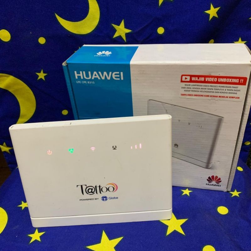 Jual Router Modem Wifi Huawei B315s-936 Unlock Alloprator 4G LTE B1'B3 ...
