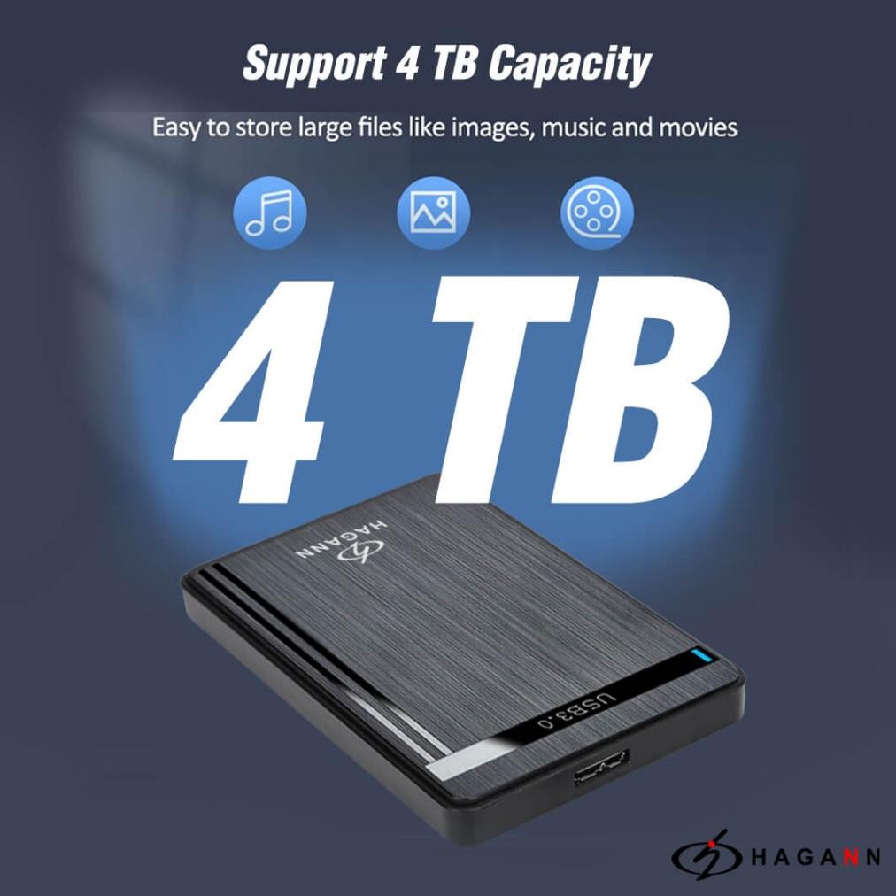 Jual fb-4 HAGANN HDA-E31 Case Hardisk External USB 3.0 | HDD SSD Enclosure 2.5" | Casing ...