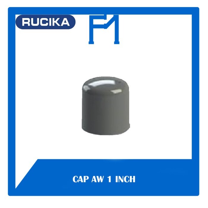 Jual RUCIKA CAP AW 1 INCH SAMBUNGAN FITTING PIPA AIR PVC DOP TUTUP ...
