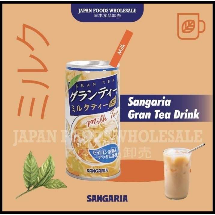 Jual Sangaria Gran Tea Drink Milk / Teh Susu / Minuman Impor / Minuman Jpg | Shopee Indonesia