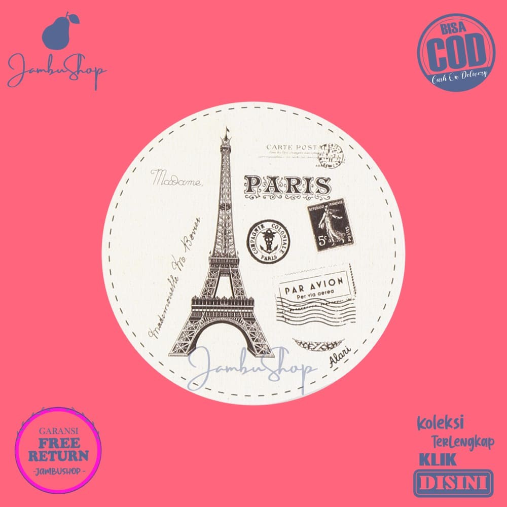Jual Coaster Kertas Taplak Gelas Kertas Vintage Things Jaman Dulu Bagus ...