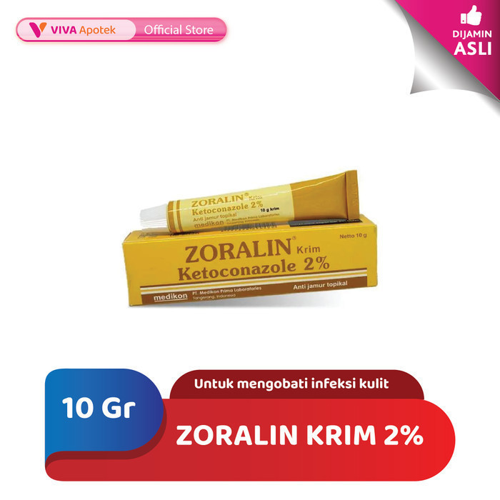 Jual Zoralin 2% Krim (10 gram) | Shopee Indonesia