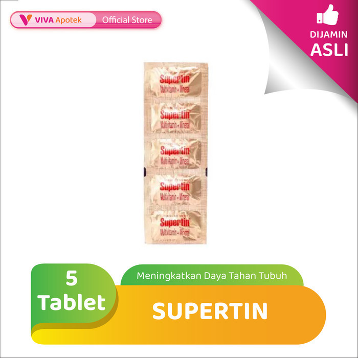 Jual Supertin Suplemen untuk Membantu Memelihara Kesehatan (5 Kapsul ...