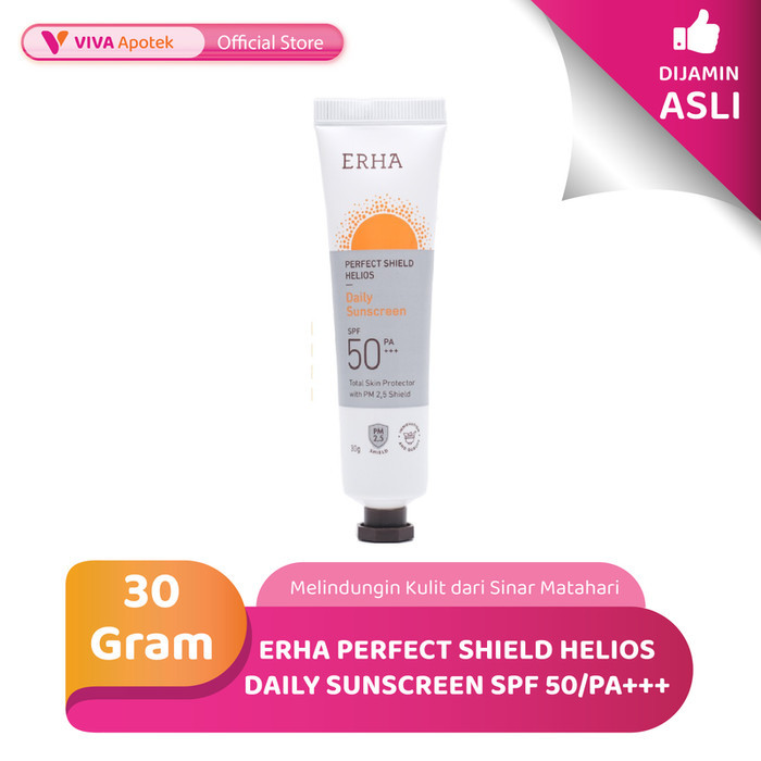 Jual Erha Perfect Shield Helios Daily Sunscreen SPF 50/Pa+++ (30 Gram) | Shopee Indonesia