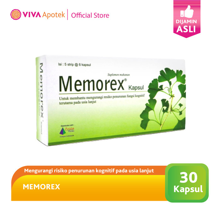 Jual Memorex untuk Mengurangi Resiko Penurunan Fungsi Kognitif (30 ...