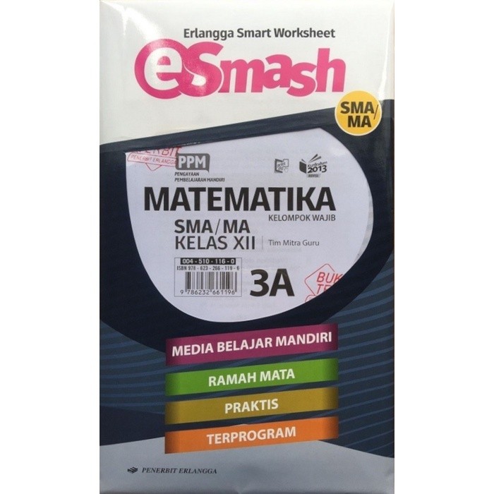 Jual Buku Soal SMP / MTs eSmash Matematika 3A kelas 9 | Shopee Indonesia