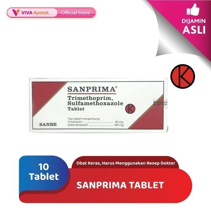 Jual Sanprima / Antibiotik / Infeksi Bakteri (10 Tablet) | Shopee Indonesia