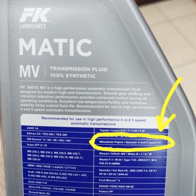 Jual Oli !! Paket Kuras Oli Matic Xpander : Fk Matic Mv Jumlah 8 Liter ...