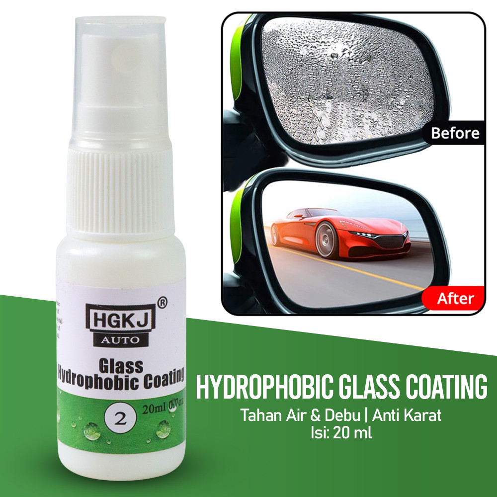 Jual Hydrophobic Glass Coating Waterproof Liquid 20ml - HGKJ-2 - No ...