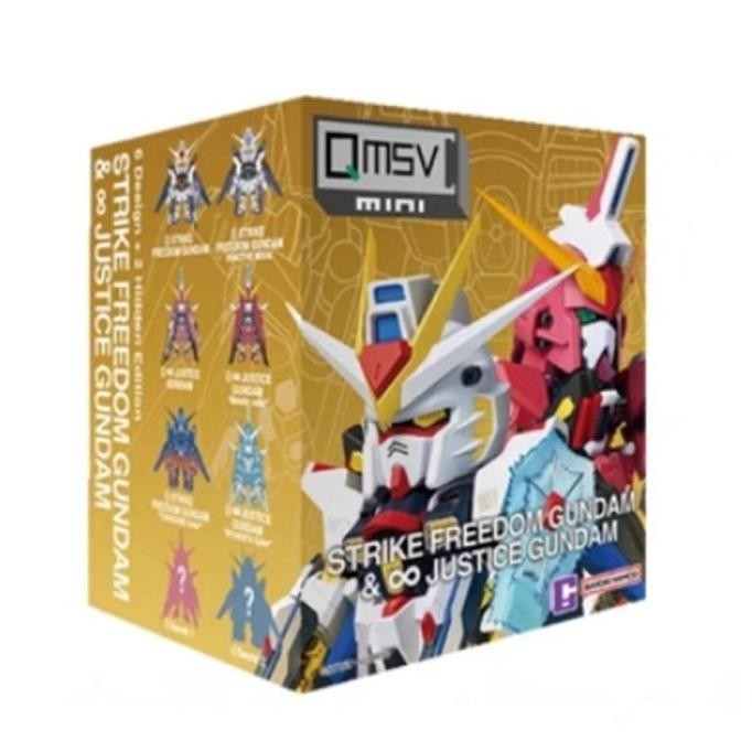 Jual BANDAI NAMCO QMSV MINI STRIKE FREEDOM GUNDAM INFINITE JUSTICE ...