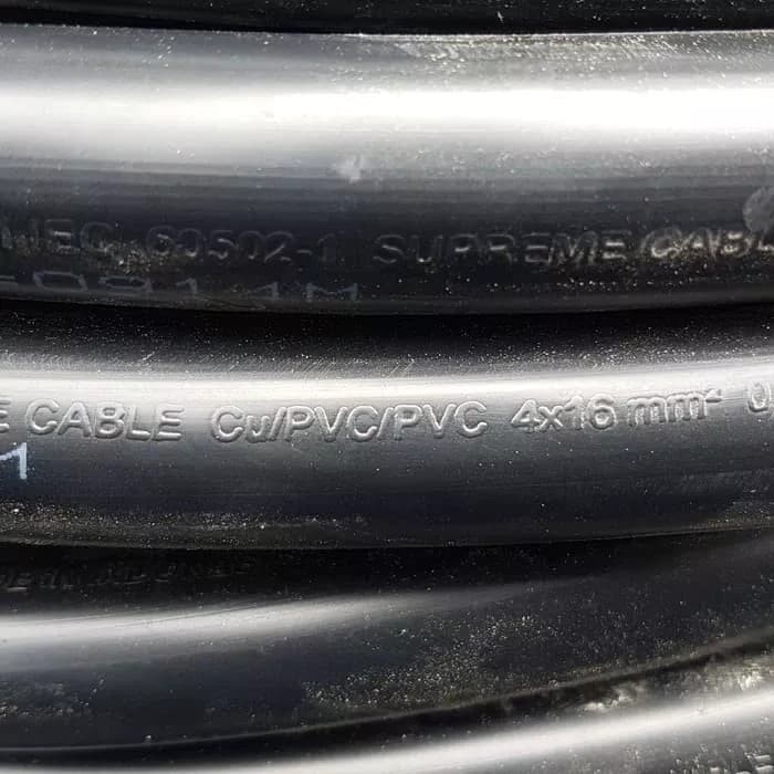Jual Kabel Power NYY 4x16 4x16mm SUPREME Meteran / Eceran | Shopee Indonesia