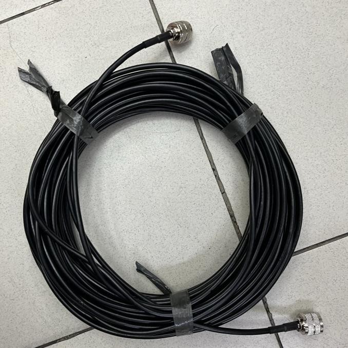 Jual Kabel Antena HT dan Radio Rig RG58 20meter plus konektor | Shopee Indonesia
