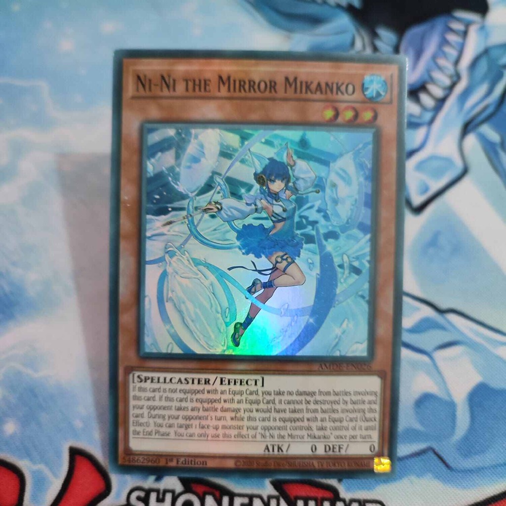 Jual yugioh ni ni the mirror mikanko AMDE super rare original | Shopee Indonesia