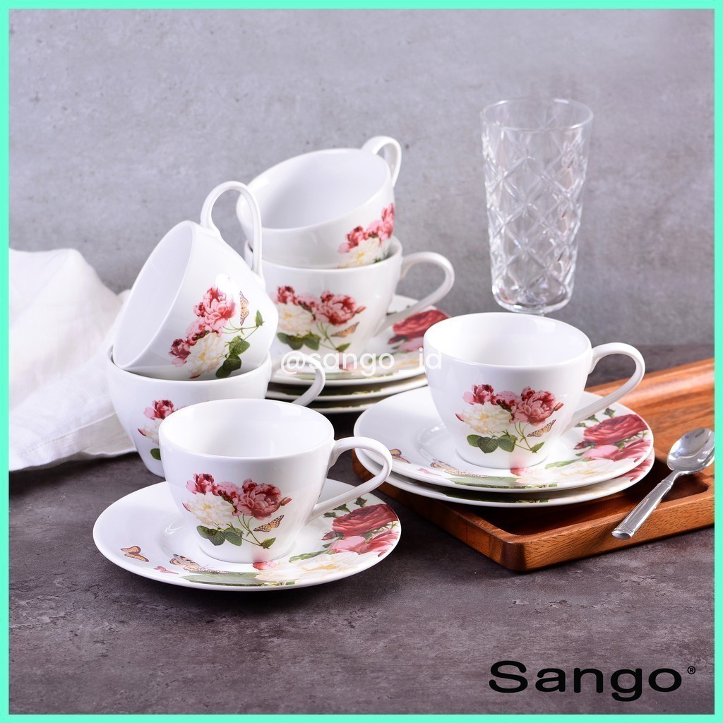 Jual SANGO Set Cangkir Becca (Isi 12) | Shopee Indonesia
