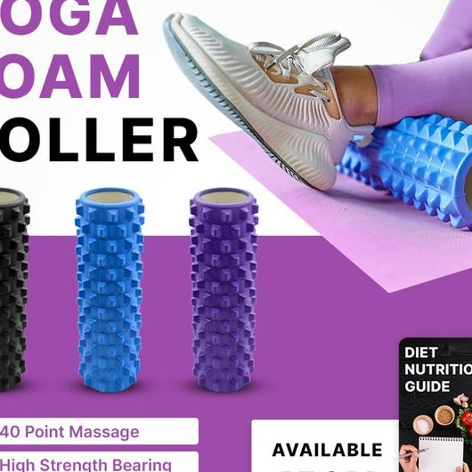 Jual Neosava Spiky Yoga Foam Roller Massage Roler Rollers Rol Busa ...