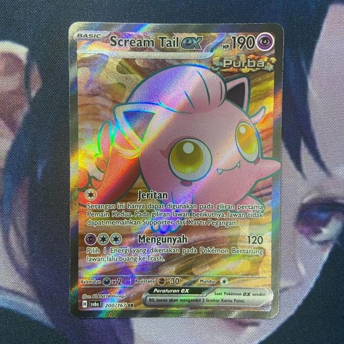 Jual POKEMON (ID) SCREAM TAIL EX - SV6S 200/167 - SR 2807T | Shopee ...