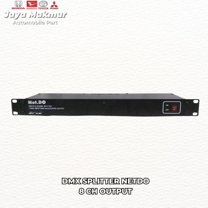 Jual Dmx Splitter Netdo 8 Channel Output With Emboss Free Ongkir ...