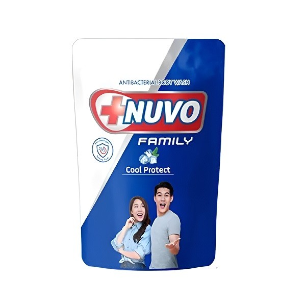 Jual NUVO FAMILY LIQUID SOAP COOL POUCH 400 ML | Shopee Indonesia