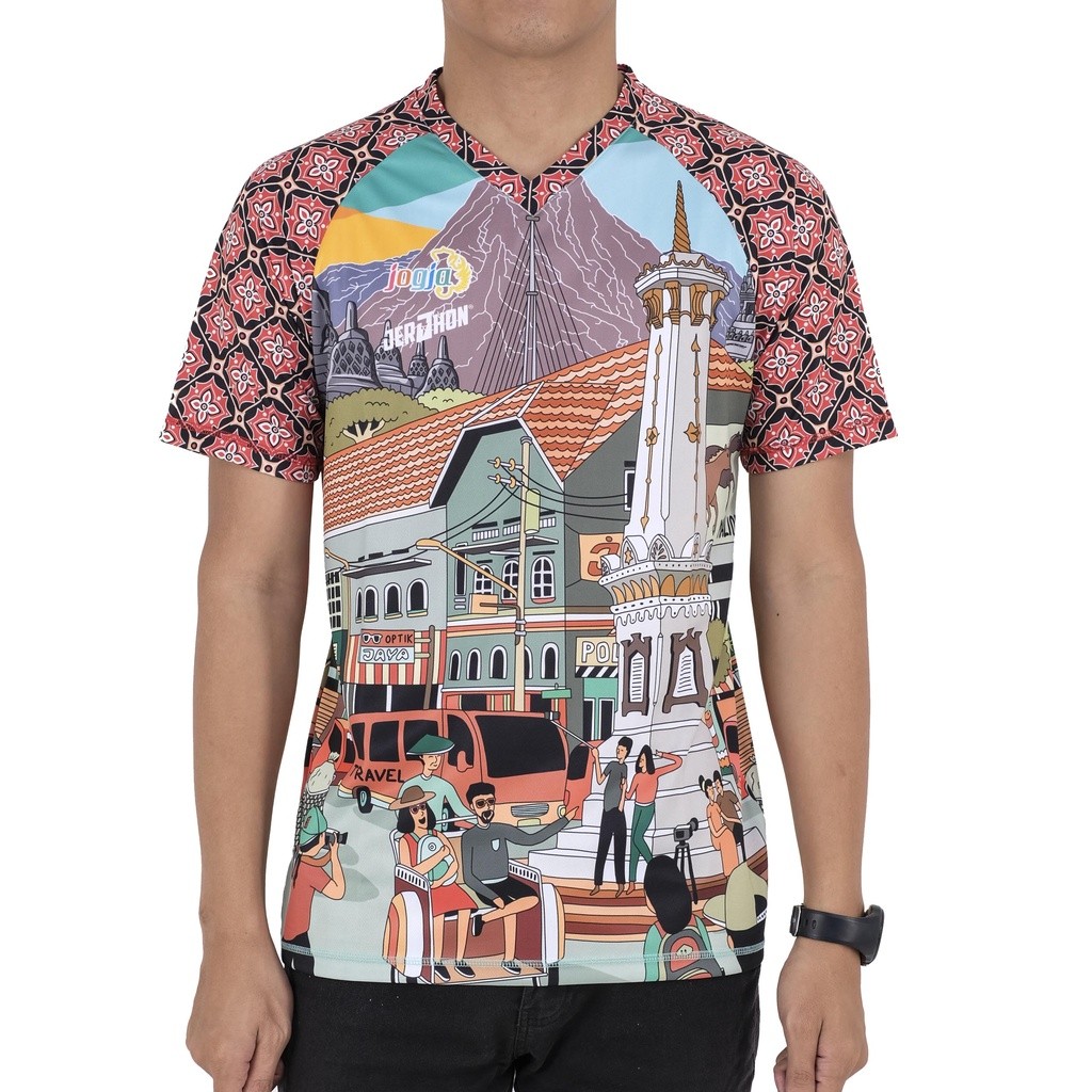 Jual Jerjhon Jersey Olahraga Sepeda Gowes Unisex - Jhomantara Jogja ...