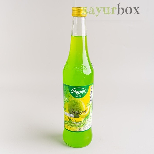 Jual Marjan Sirup Squash Melon Botol 450 ml Sayurbox | Shopee Indonesia