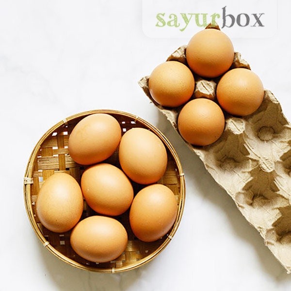 Jual Telur Ayam Omega 3 1 pack Sayurbox | Shopee Indonesia