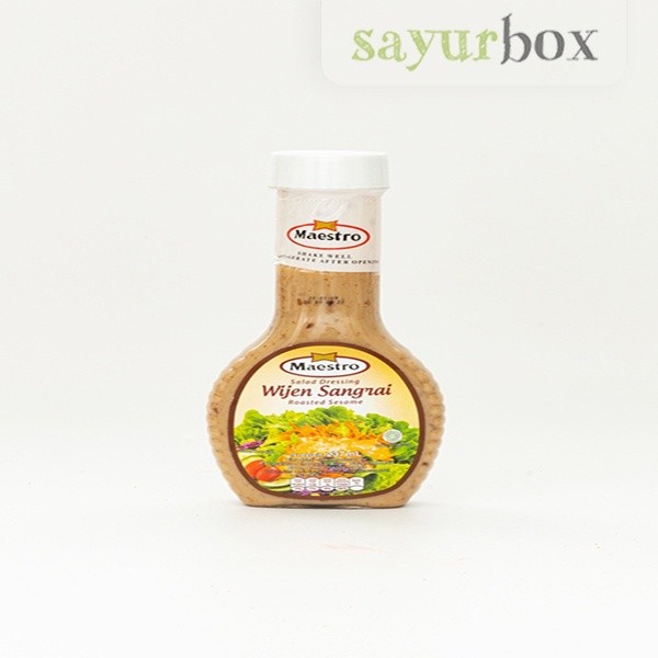 Jual Maestro Mayonais Roasted Sesame Botol 237 ml Sayurbox | Shopee ...