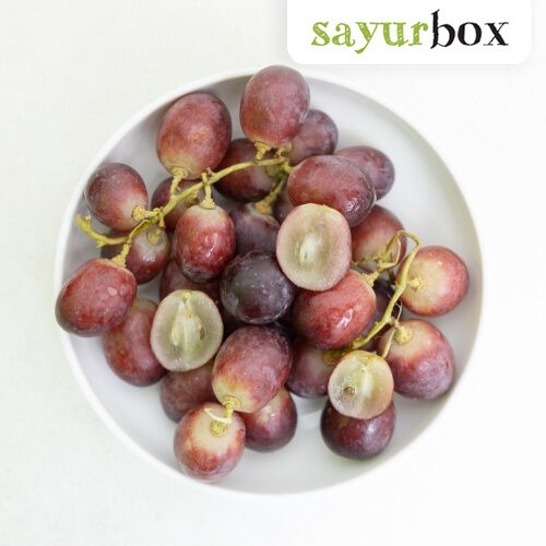 Jual Anggur Merah Impor Impor 500 gram Sayurbox | Shopee Indonesia