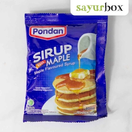 Jual Pondan Sirup Maple 40 ml Sayurbox | Shopee Indonesia