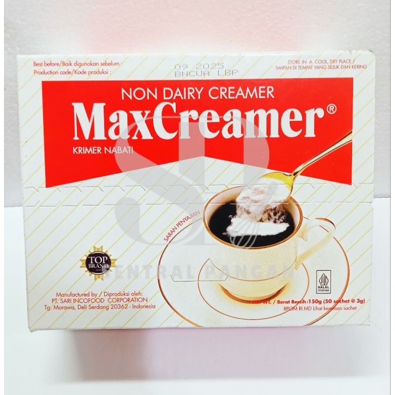 Jual MAX CREAMER 3GRX50 DAN 500 GRAM | Shopee Indonesia