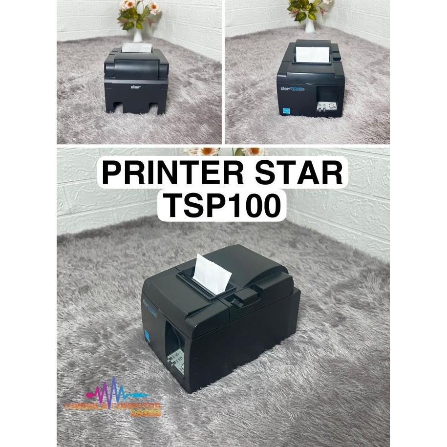 Jual Printer Star Micronics TSP100 Series TSP143IIIU USB Thermal Label ...