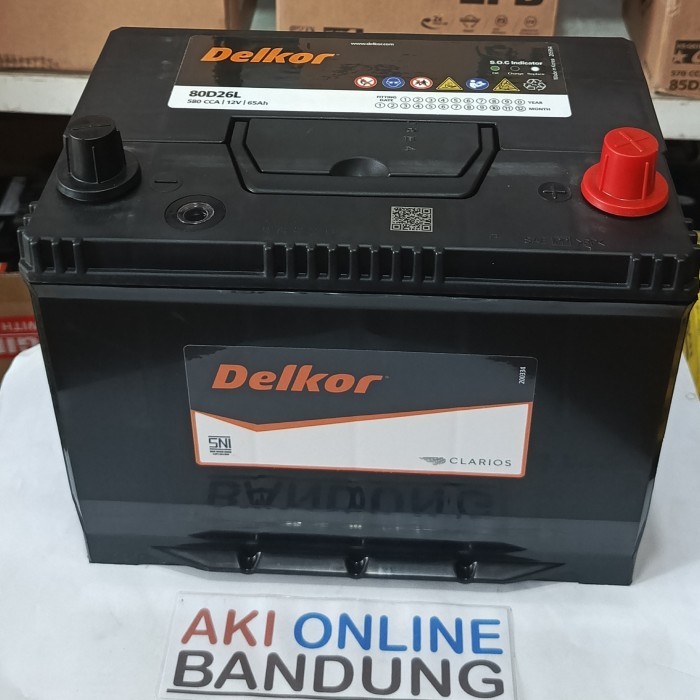 Jual Ready Aki mobil DELKOR NX110-5L 70Ah inova Diesel / Fortuner ...